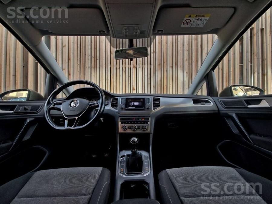 Brūns Volkswagen Golf Sportsvan 2015 Rīga, ar dzinēja tilpumu 1.40 L un nobraukumu 0 tūkst. km par 7890 €, foto 13 vietnē AUTOMOTO.COM.LV