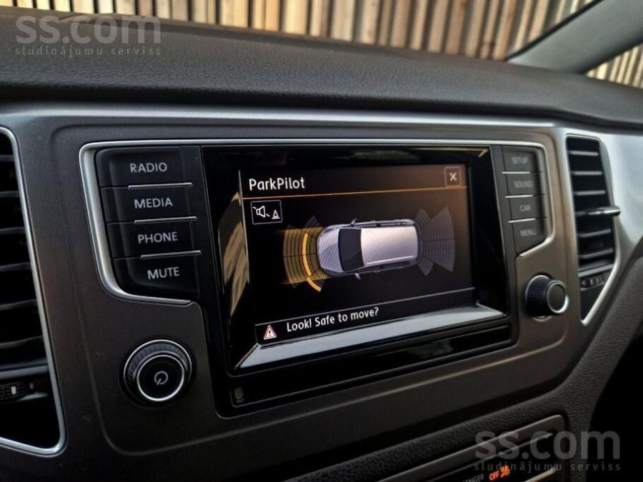 Brūns Volkswagen Golf Sportsvan 2015 Rīga, ar dzinēja tilpumu 1.40 L un nobraukumu 0 tūkst. km par 7890 €, foto 18 vietnē AUTOMOTO.COM.LV