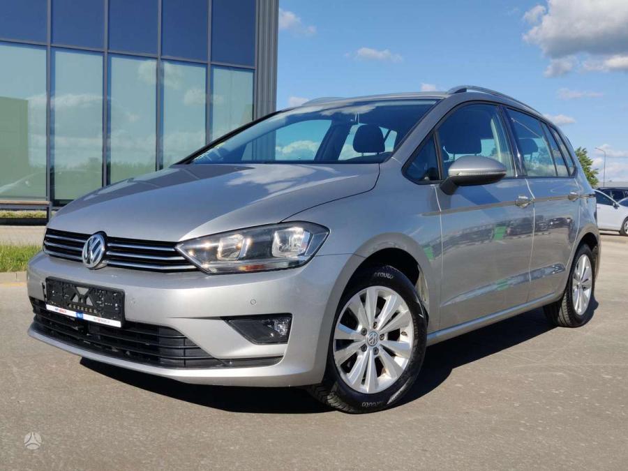 Pelēks Volkswagen Golf Sportsvan 2015 Šauļi, ar dzinēja tilpumu 1.60 L un nobraukumu 238 tūkst. km par 6800 €, foto 1 vietnē AUTOMOTO.COM.LV