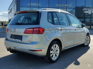 Pelēks Volkswagen Golf Sportsvan 2015 Šauļi, ar dzinēja tilpumu 1.60 L un nobraukumu 238 tūkst. km par 6800 €, foto 8 vietnē AUTOMOTO.COM.LV
