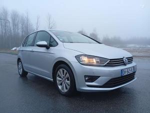 Pelēks Volkswagen Golf Sportsvan 2014 Utena, ar dzinēja tilpumu 1.60 L un nobraukumu 154 tūkst. km par 7900 €, foto 3 vietnē AUTOMOTO.COM.LV
