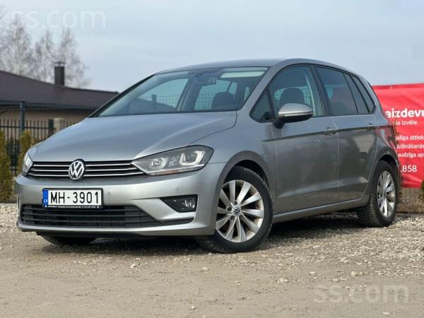 Pelēks Volkswagen Golf Sportsvan 2014 Jelgava, ar dzinēja tilpumu 1.60 L un nobraukumu 0 tūkst. km par 6700 €, foto 1 vietnē AUTOMOTO.COM.LV