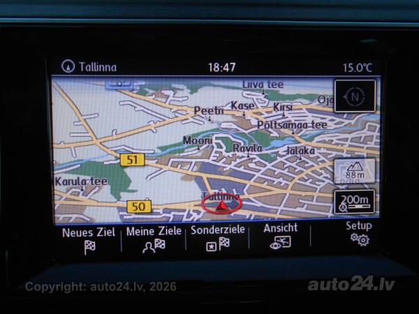 Grey Volkswagen Golf Sportsvan 2014 in Viljandi, with an engine capacity of 1.60 L and mileage of 210 thousand km for 7290 €, photo 7 on AUTOMOTO.COM.LV
