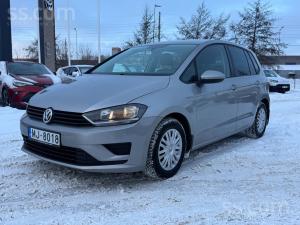 Pelēks Volkswagen Golf Sportsvan 2015 Liepāja, ar dzinēja tilpumu 1.40 L un nobraukumu 157 tūkst. km par 8200 €, foto  vietnē AUTOMOTO.COM.LV