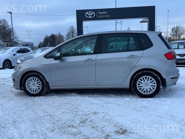 Grey Volkswagen Golf Sportsvan 2015 in Liepaja, with an engine capacity of 1.40 L and mileage of 157 thousand km for 8200 €, photo 6 on AUTOMOTO.COM.LV