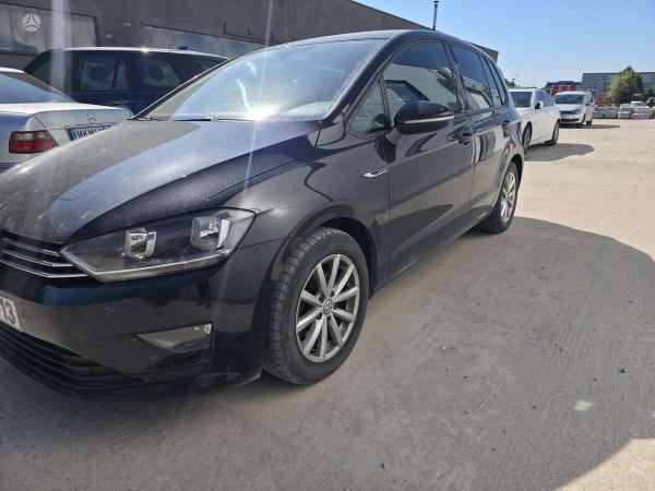 Pelēks Volkswagen Golf Sportsvan 2015 Kauņa, ar dzinēja tilpumu 1.60 L un nobraukumu 204 tūkst. km par 6200 €, foto 6 vietnē AUTOMOTO.COM.LV