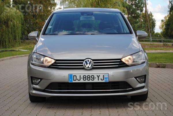 Grey Volkswagen Golf Sportsvan 2015 in Riga, with an engine capacity of 2.00 L and mileage of 245 thousand km for 8990 €, photo 6 on AUTOMOTO.COM.LV