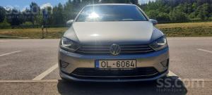 Pelēks Volkswagen Golf Sportsvan 2016 Jēkabpils, ar dzinēja tilpumu 2.00 L un nobraukumu 302 tūkst. km par 9350 €, foto  vietnē AUTOMOTO.COM.LV