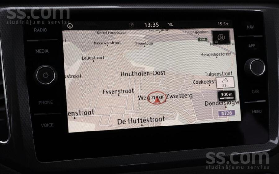 Grey Volkswagen Golf Sportsvan 2018 in Valmiera, with an engine capacity of 1.50 L and mileage of 113 thousand km for 14800 €, photo 13 on AUTOMOTO.COM.LV
