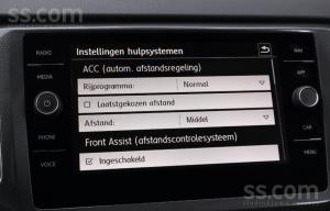 Grey Volkswagen Golf Sportsvan 2018 in Valmiera, with an engine capacity of 1.50 L and mileage of 113 thousand km for 14800 €, photo 15 on AUTOMOTO.COM.LV