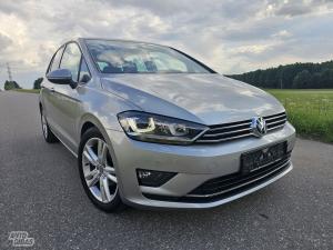 Pelēks Volkswagen Golf Sportsvan 2014 Viļņa, ar dzinēja tilpumu 1.40 L un nobraukumu 121 tūkst. km par 9400 €, foto 3 vietnē AUTOMOTO.COM.LV