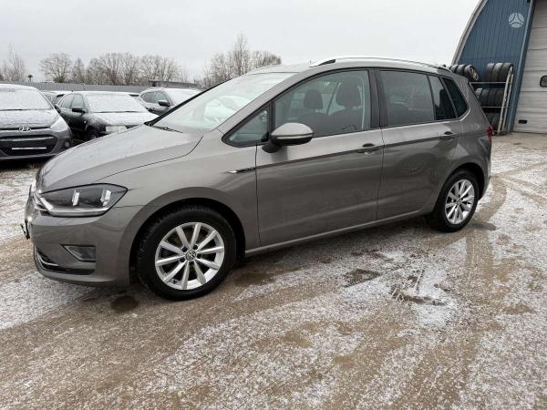 Pelēks Volkswagen Golf Sportsvan 2015 Jurbarkas, ar dzinēja tilpumu 1.60 L un nobraukumu 130 tūkst. km par 8699 €, foto 11 vietnē AUTOMOTO.COM.LV