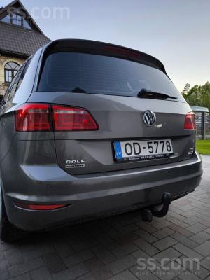 Grey Volkswagen Golf Sportsvan 2015 in Jelgava, with an engine capacity of 1.20 L and mileage of 0 thousand km for 6350 €, photo 3 on AUTOMOTO.COM.LV