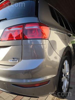 Grey Volkswagen Golf Sportsvan 2015 in Jelgava, with an engine capacity of 1.20 L and mileage of 0 thousand km for 6350 €, photo 6 on AUTOMOTO.COM.LV