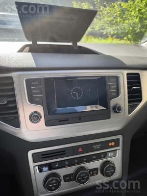 Grey Volkswagen Golf Sportsvan 2015 in Jelgava, with an engine capacity of 1.20 L and mileage of 0 thousand km for 6350 €, photo 17 on AUTOMOTO.COM.LV