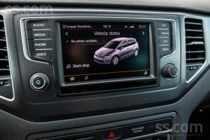 Grey Volkswagen Golf Sportsvan 2015 in Riga, with an engine capacity of 2.00 L and mileage of 189 thousand km for 10790 €, photo 26 on AUTOMOTO.COM.LV