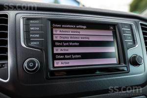 Grey Volkswagen Golf Sportsvan 2015 in Riga, with an engine capacity of 2.00 L and mileage of 189 thousand km for 10790 €, photo 29 on AUTOMOTO.COM.LV