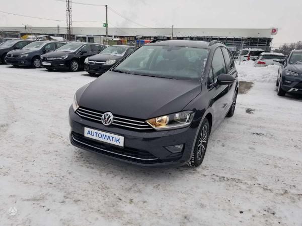 Pelēks Volkswagen Golf Sportsvan 2016 Kauņa, ar dzinēja tilpumu 1.20 L un nobraukumu 214 tūkst. km par 8250 €, foto 1 vietnē AUTOMOTO.COM.LV