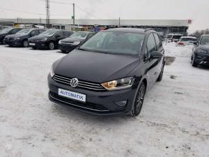 Grey Volkswagen Golf Sportsvan 2016 in Kaunas, with an engine capacity of 1.20 L and mileage of 214 thousand km for 8250 €, photo  on AUTOMOTO.COM.LV
