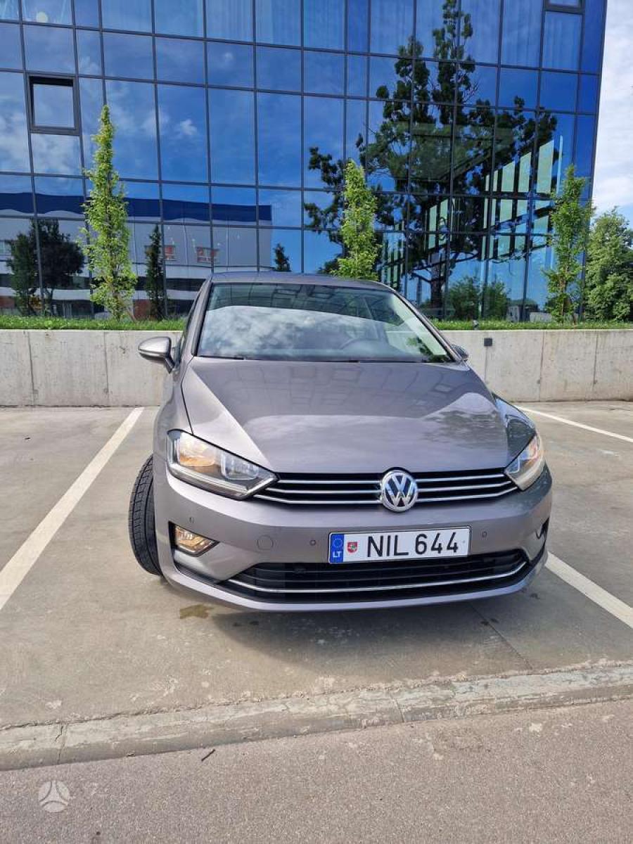 Pelēks Volkswagen Golf Sportsvan 2016 Panevēža, ar dzinēja tilpumu 1.40 L un nobraukumu 202 tūkst. km par 8700 €, foto 7 vietnē AUTOMOTO.COM.LV