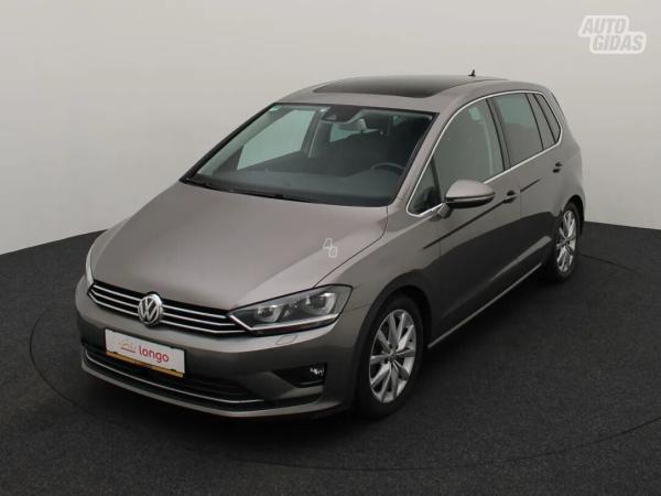 Grey Volkswagen Golf Sportsvan 2016 in Vilnius, with an engine capacity of 1.40 L and mileage of 227 thousand km for 9699 €, photo 1 on AUTOMOTO.COM.LV