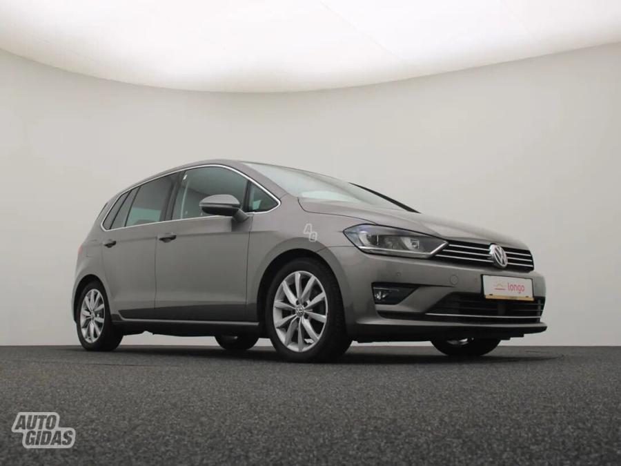 Grey Volkswagen Golf Sportsvan 2016 in Vilnius, with an engine capacity of 1.40 L and mileage of 227 thousand km for 9699 €, photo 12 on AUTOMOTO.COM.LV