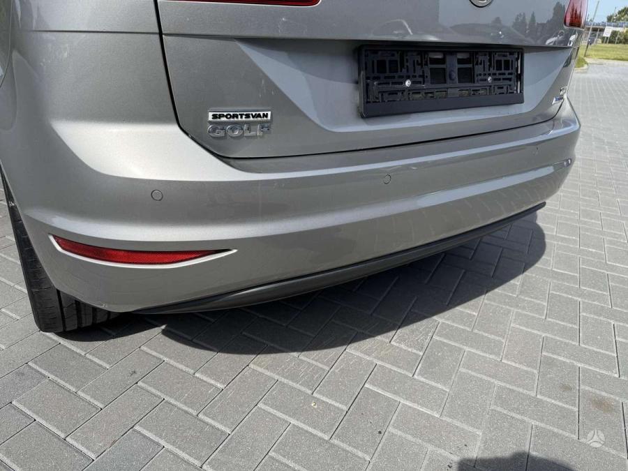 Pelēks Volkswagen Golf Sportsvan 2016 Telšiai, ar dzinēja tilpumu 1.60 L un nobraukumu 253 tūkst. km par 6700 €, foto 18 vietnē AUTOMOTO.COM.LV