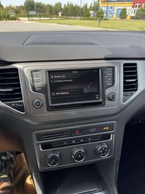 Pelēks Volkswagen Golf Sportsvan 2016 Telšiai, ar dzinēja tilpumu 1.60 L un nobraukumu 253 tūkst. km par 6700 €, foto 28 vietnē AUTOMOTO.COM.LV