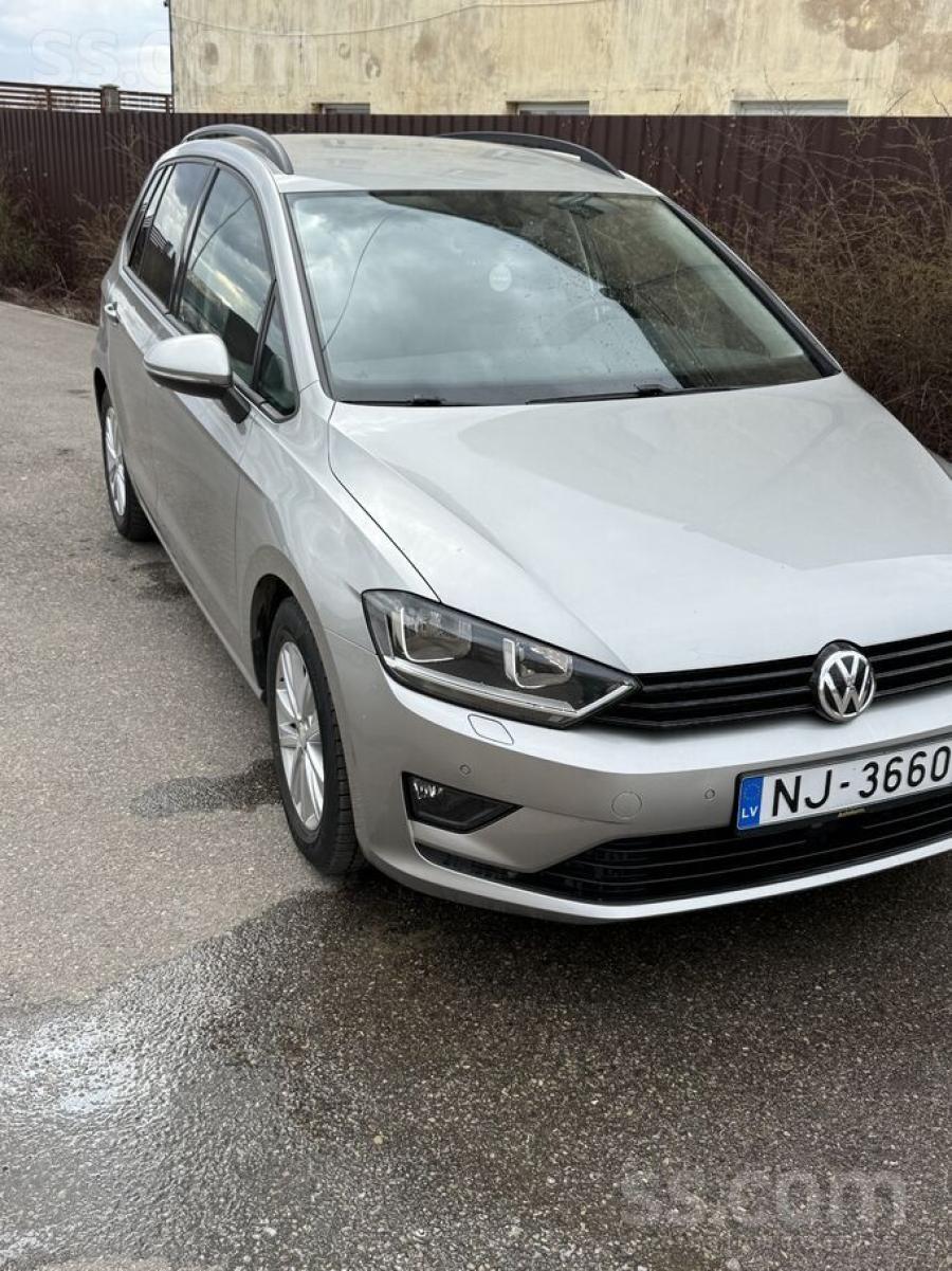 Volkswagen Golf Sportsvan 2015 Daugavpils, ar dzinēja tilpumu 1.60 L un nobraukumu 244 tūkst. km par 5500 €, foto 3 vietnē AUTOMOTO.COM.LV