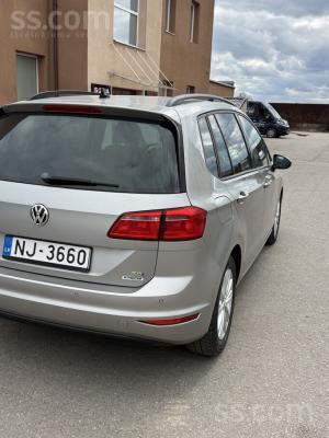 Volkswagen Golf Sportsvan 2015 Daugavpils, ar dzinēja tilpumu 1.60 L un nobraukumu 244 tūkst. km par 5500 €, foto 5 vietnē AUTOMOTO.COM.LV