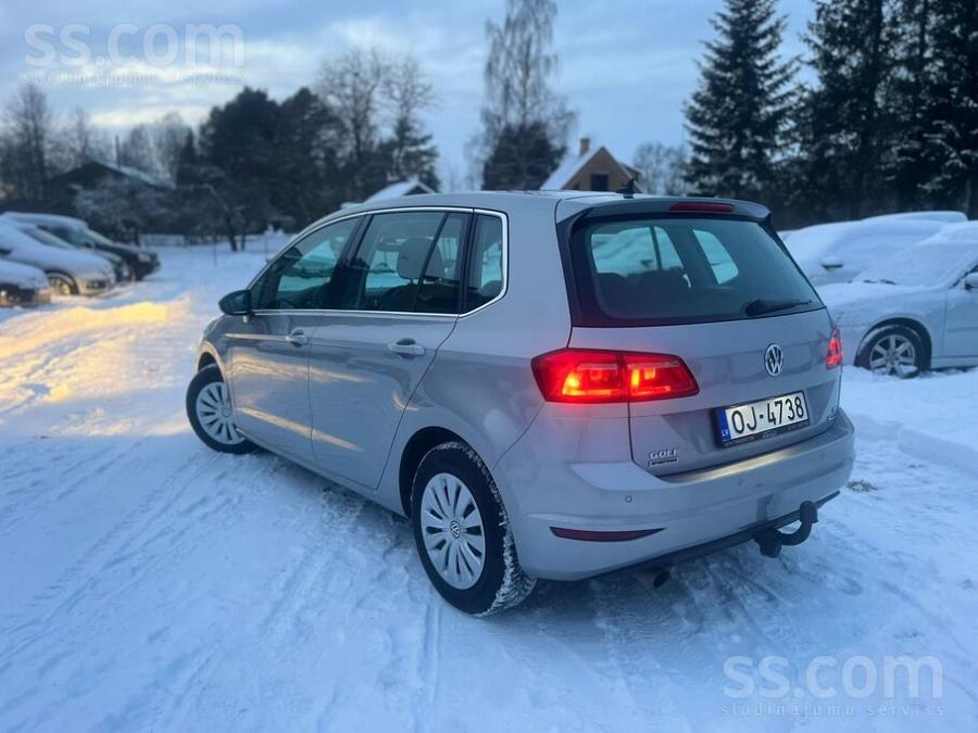 Фольксваген Гольф Спортсван 2016 в Кулдига, объемом двигателя 1.60 л и пробегом 319 тыс. км за 7090 €, фото 4 на AUTOMOTO.COM.LV