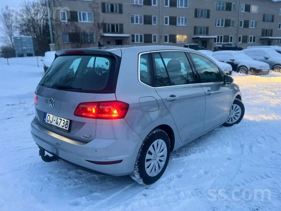 Фольксваген Гольф Спортсван 2016 в Кулдига, объемом двигателя 1.60 л и пробегом 319 тыс. км за 7090 €, фото 5 на AUTOMOTO.COM.LV