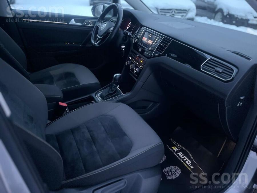 Фольксваген Гольф Спортсван 2016 в Кулдига, объемом двигателя 1.60 л и пробегом 319 тыс. км за 7090 €, фото 15 на AUTOMOTO.COM.LV
