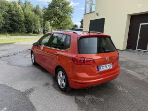 Oranžs Volkswagen Golf Sportsvan 2015 Panevēža, ar dzinēja tilpumu 1.60 L un nobraukumu 232 tūkst. km par 6600 €, foto 8 vietnē AUTOMOTO.COM.LV
