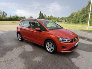 Oranžs Volkswagen Golf Sportsvan 2015 Panevēža, ar dzinēja tilpumu 1.60 L un nobraukumu 232 tūkst. km par 6600 €, foto 9 vietnē AUTOMOTO.COM.LV