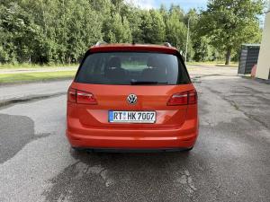 Oranžs Volkswagen Golf Sportsvan 2015 Panevēža, ar dzinēja tilpumu 1.60 L un nobraukumu 232 tūkst. km par 6600 €, foto 10 vietnē AUTOMOTO.COM.LV