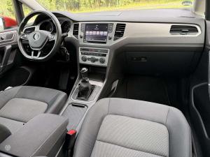 Oranžs Volkswagen Golf Sportsvan 2015 Panevēža, ar dzinēja tilpumu 1.60 L un nobraukumu 232 tūkst. km par 6600 €, foto 22 vietnē AUTOMOTO.COM.LV