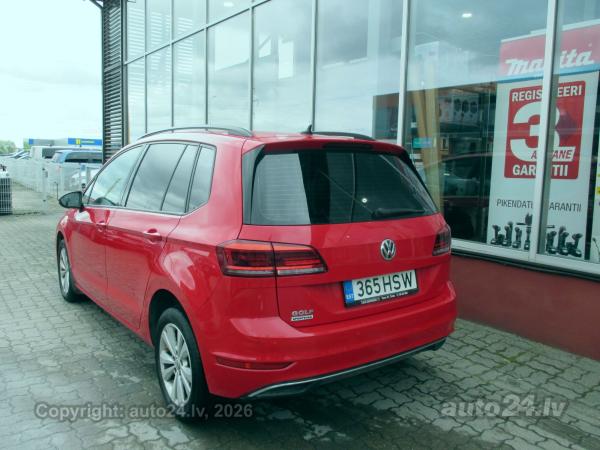 Красный Фольксваген Гольф Спортсван 2019 в Тарту, объемом двигателя 1.60 л и пробегом 143 тыс. км за 12990 €, фото 5 на AUTOMOTO.COM.LV