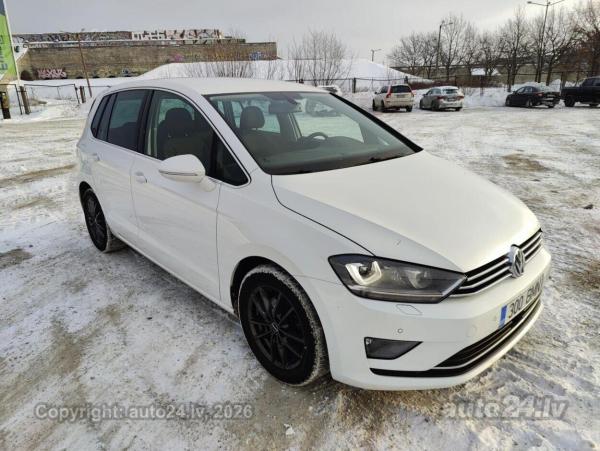 Balts Volkswagen Golf Sportsvan 2014 Tallina, ar dzinēja tilpumu 1.40 L un nobraukumu 170 tūkst. km par 8600 €, foto 5 vietnē AUTOMOTO.COM.LV