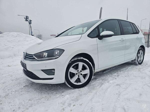 Balts Volkswagen Golf Sportsvan 2014 Kauņa, ar dzinēja tilpumu 1.60 L un nobraukumu 281 tūkst. km par 7599 €, foto 4 vietnē AUTOMOTO.COM.LV