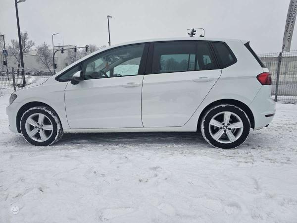 Balts Volkswagen Golf Sportsvan 2014 Kauņa, ar dzinēja tilpumu 1.60 L un nobraukumu 281 tūkst. km par 7599 €, foto 6 vietnē AUTOMOTO.COM.LV