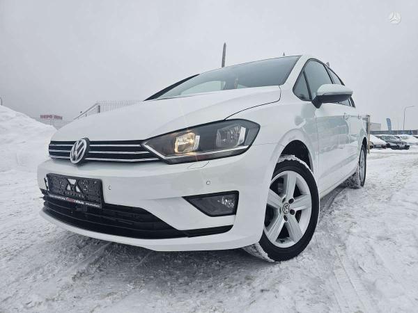 Balts Volkswagen Golf Sportsvan 2014 Kauņa, ar dzinēja tilpumu 1.60 L un nobraukumu 281 tūkst. km par 7599 €, foto 8 vietnē AUTOMOTO.COM.LV