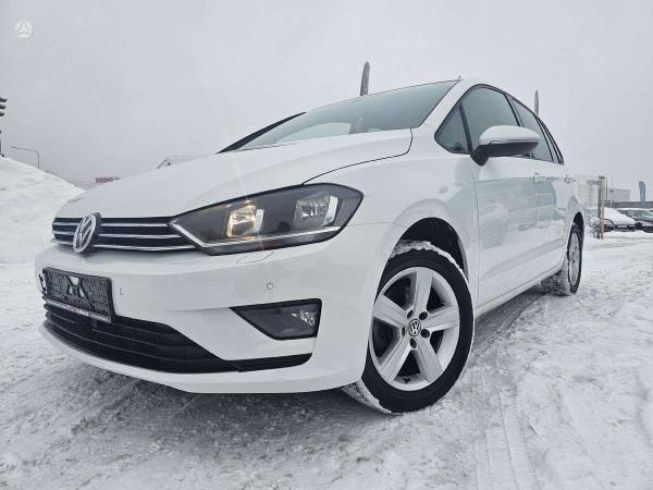 Balts Volkswagen Golf Sportsvan 2014 Kauņa, ar dzinēja tilpumu 1.60 L un nobraukumu 281 tūkst. km par 7599 €, foto 10 vietnē AUTOMOTO.COM.LV