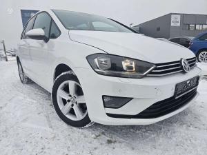 White Volkswagen Golf Sportsvan 2014 in Kaunas, with an engine capacity of 1.60 L and mileage of 281 thousand km for 7599 €, photo 13 on AUTOMOTO.COM.LV
