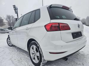 White Volkswagen Golf Sportsvan 2014 in Kaunas, with an engine capacity of 1.60 L and mileage of 281 thousand km for 7599 €, photo 21 on AUTOMOTO.COM.LV
