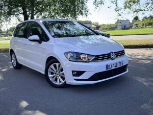 Balts Volkswagen Golf Sportsvan 2014 Panevēža, ar dzinēja tilpumu 1.97 L un nobraukumu 266 tūkst. km par 7490 €, foto 6 vietnē AUTOMOTO.COM.LV