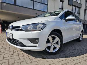 Balts Volkswagen Golf Sportsvan 2014 Kauņa, ar dzinēja tilpumu 1.60 L un nobraukumu 300 tūkst. km par 6450 €, foto  vietnē AUTOMOTO.COM.LV