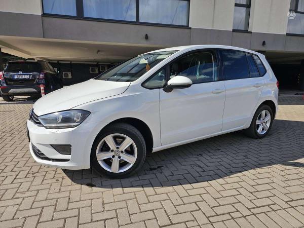 Balts Volkswagen Golf Sportsvan 2014 Kauņa, ar dzinēja tilpumu 1.60 L un nobraukumu 300 tūkst. km par 6450 €, foto 5 vietnē AUTOMOTO.COM.LV