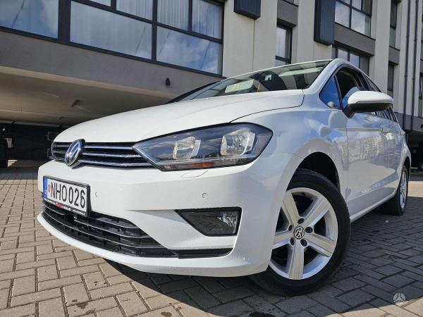 Balts Volkswagen Golf Sportsvan 2014 Kauņa, ar dzinēja tilpumu 1.60 L un nobraukumu 300 tūkst. km par 6450 €, foto 11 vietnē AUTOMOTO.COM.LV
