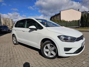 Balts Volkswagen Golf Sportsvan 2014 Kauņa, ar dzinēja tilpumu 1.60 L un nobraukumu 300 tūkst. km par 6450 €, foto 18 vietnē AUTOMOTO.COM.LV